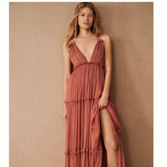 Dresses | Bhldn Amandine Dressterracota Color | Poshmark